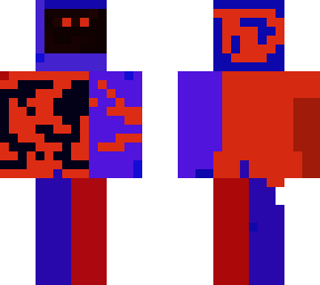 red and blue demon | Minecraft Skins