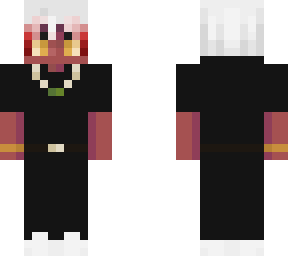 Red streaks | Minecraft Skin