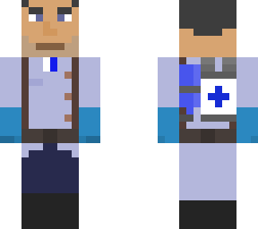 TF2 medic Blu | Minecraft Skin