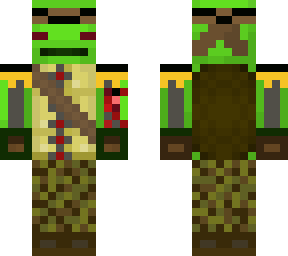 Tortoise (Try without scnd layer) | Minecraft Skin