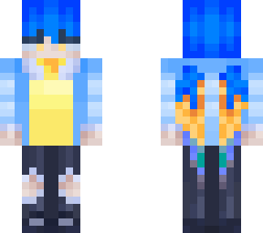 blue macaw | Minecraft Skin