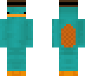 Classic Perry The Platypus | Minecraft Skin