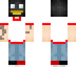 deadmau5 with Carbon Fiber mau5head | Minecraft Skin