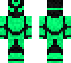 Emrald Armor Super Hero | Minecraft Skin