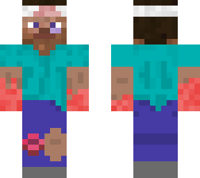 hardly wounded Steve | Minecraft Skin