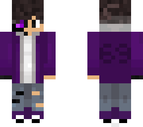 Human-Enderman | Minecraft Skin