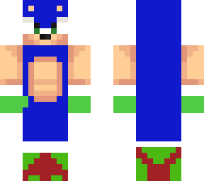 Jungle sonic (Prime) | Minecraft Skin