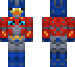 optimus duck | Minecraft Skin