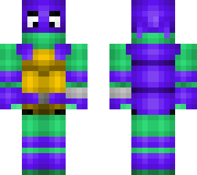 rottmnt donnie | Minecraft Skins