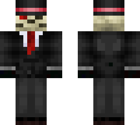 suit with skeleton | Minecraft Skins