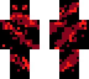 The Red Glitch | Minecraft Skin