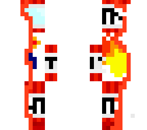 TNT susy cut in half | Minecraft Skin