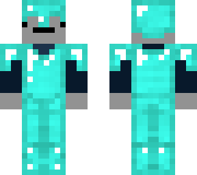 Diamond Armor Bacon Hair | Minecraft Skin