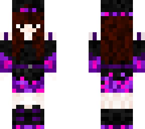 enderman girl | Minecraft Skins