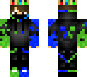 green gamer boy skin | Minecraft Skins