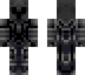 knight with rainbow effects | Minecraft Skin