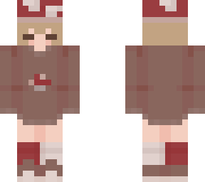 mushroom girl | Minecraft Skins