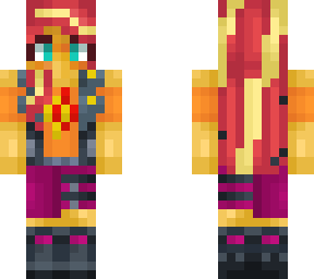 sunset shimmer | Minecraft Skins