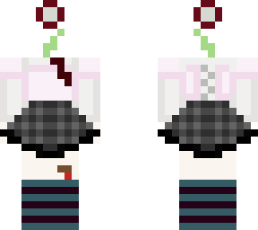 Weirdcore Flower Head | Minecraft Skin