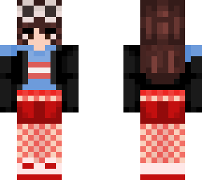 Accelerate george! (girl version) | Minecraft Skin