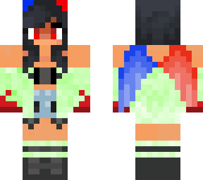 Corrupt Saria | Minecraft Skin