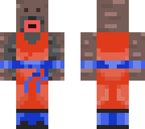 Goku X Stinky | Minecraft Skin