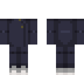 Jujutsu Kaisen uniform base | Minecraft Skin