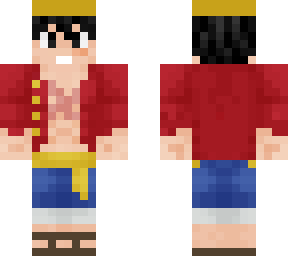 monkey d luffy | Minecraft Skins