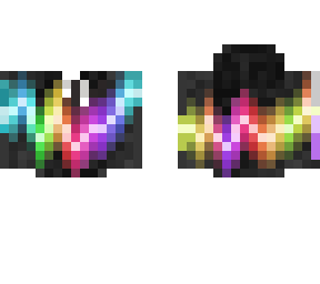 Neon hoodie base classic | Minecraft Skin