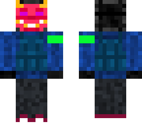 oni mask operative | Minecraft Skin