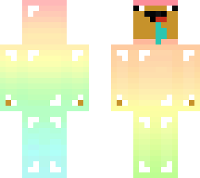 RAINBOW NOOB | Minecraft Skin