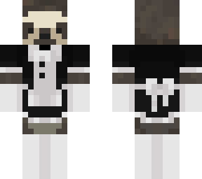 Sloth in a Maid Outfit | Minecraft Skin
