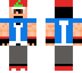 Ash Ketchum (Pokemon) | Minecraft Skin