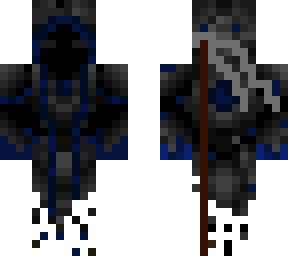 blue reaper | Minecraft Skins