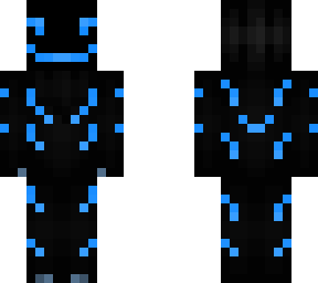 blue protogen | Minecraft Skin