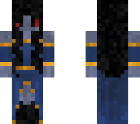 Dark Elf Mage | Minecraft Skin