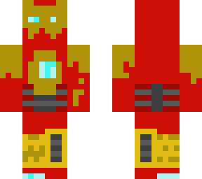 Dude of Steel (Goofy Ahh Iron Man) | Minecraft Skin
