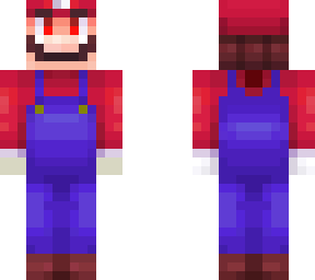 evil mario | Minecraft Skin