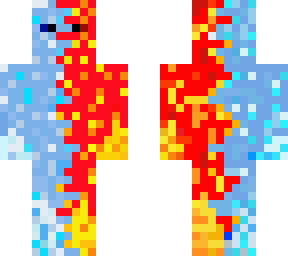 Fire and Ice | Minecraft Skin