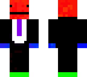 paint blob guy (suit fixed) | Minecraft Skin