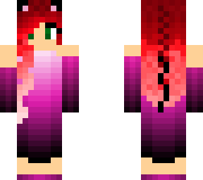 purple cat | Minecraft Skins