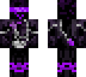 Purple Visor - Onyx | Minecraft Skin