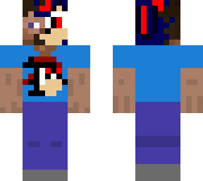 Shadow Steve fusion | Minecraft Skin