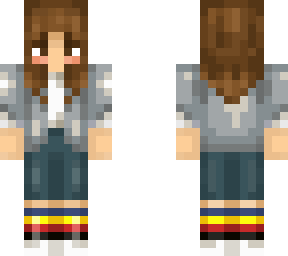 80s retro girl | Minecraft Skin