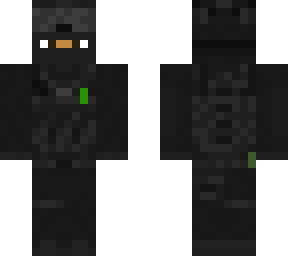 Black Multicam Rig Ver.2 | Minecraft Skin