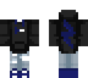 Bleu focus | Minecraft Skin