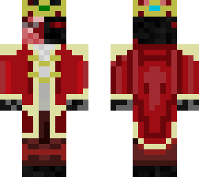 Blood enderman | Minecraft Skin