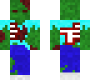 bloody zombie | Minecraft Skin