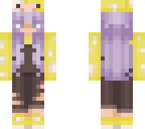 Flower Cow - Yellow | Minecraft Skin