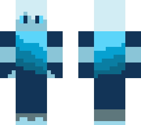 Frostbite fully frozen | Minecraft Skin